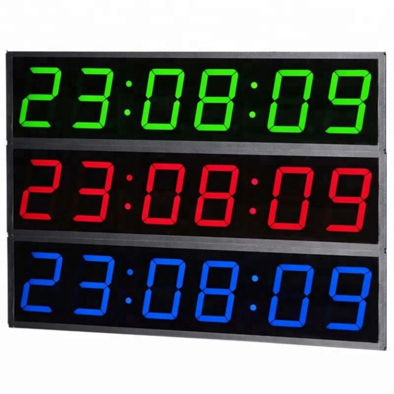 LED Digital Clock - LED Screen Display | LED Solution Malaysia
