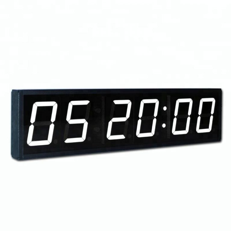 LED Digital Clock - LED Screen Display | LED Solution Malaysia